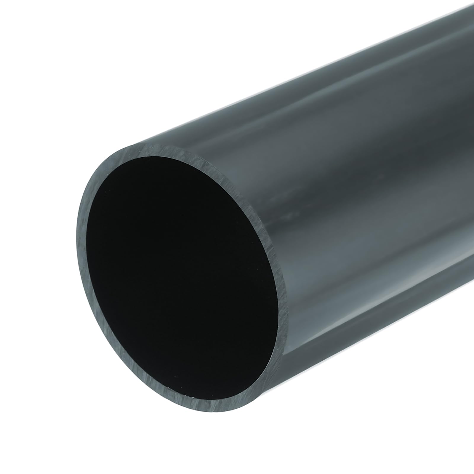 MECCANIXITY 3.5 Inch PVC Rigid Tube Round Pipe Tubing Hardware Tubing ...