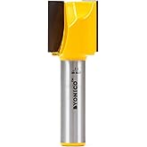 YONICO Straight Router Bits 5/8-Inch Diameter X 1-Inch Height 1/2-Inch ...