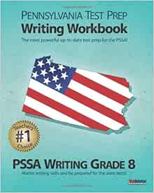 Amazon.com: PENNSYLVANIA TEST PREP Writing Workbook PSSA Writing Grade ...