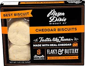 Mason Dixie Biscuit Co, Biscuits Cheddar, 17 Ounce: Amazon.com: Grocery ...