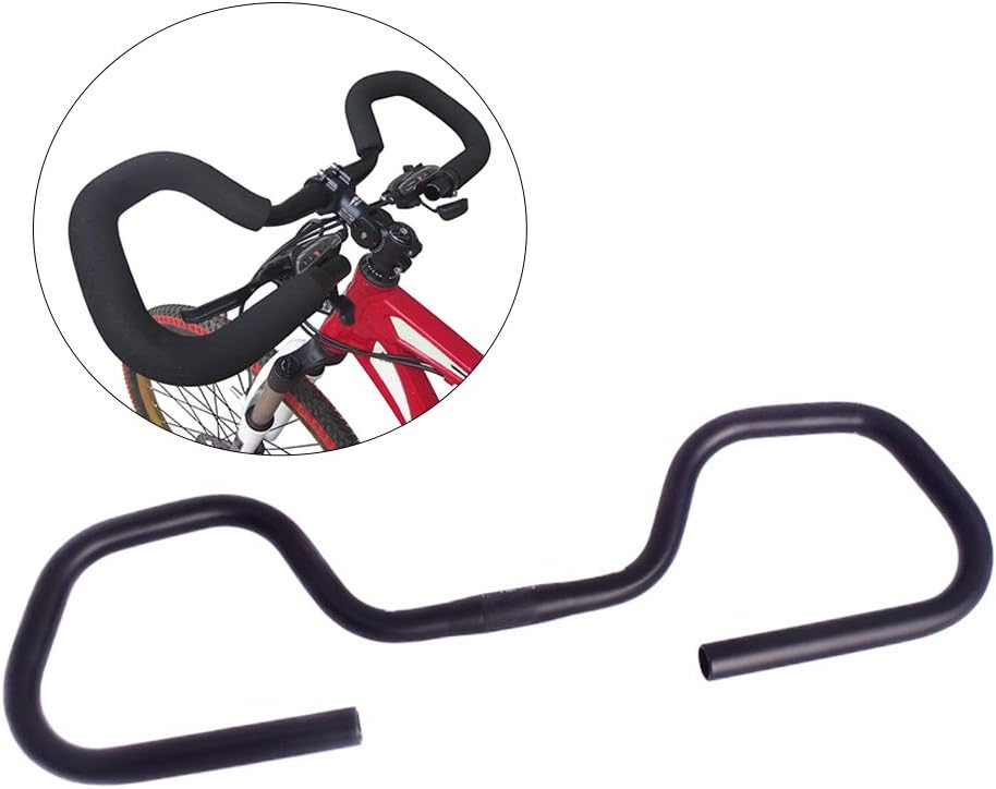 Guidon de vélo papillon en alliage d'aluminium antidérapant, réglable ...