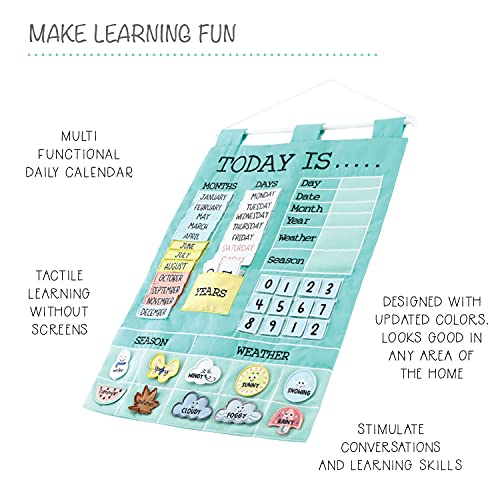 Calendar For Classroom Interactive Learning Calendar Wall Chart ...