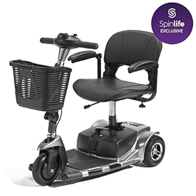 Drive-Medical-Spitfire-SE-3-Wheel-Travel-Mobility-Scooter-Grey ...