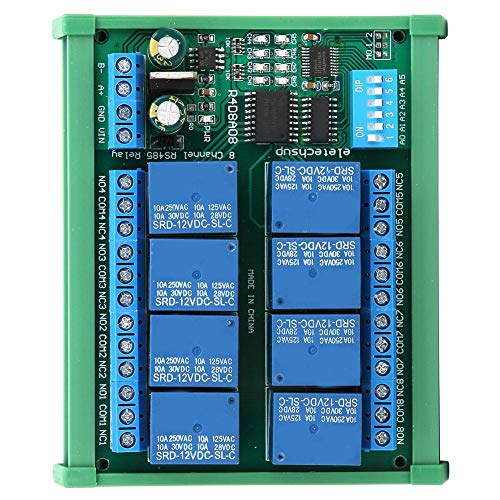 Shopping Spree 12V 8-Channel Solid State Relay RS485 Relay PLC ...