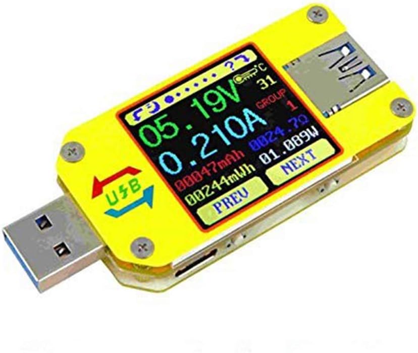 ARCELI APP USB 3.0 Type-C DC Voltmeter ammeter voltage current meter ...