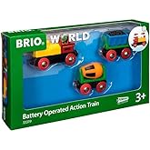 Amazon.com: BRIO World 33569 - Ferry Ship - 3 Piece Wooden Toy Train ...