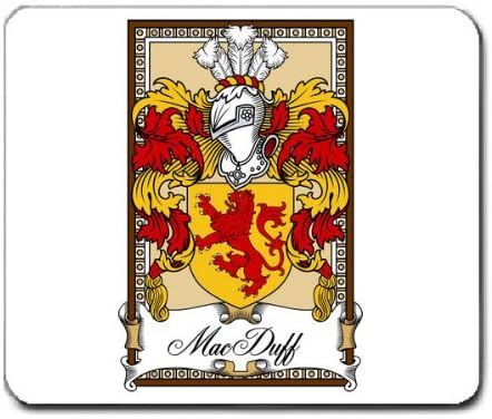 Amazon.com : MacDuff Earl of Fife Family Crest Coat of Arms Mouse Pad ...
