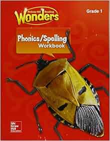 Reading Wonders Spelling & Phonics Workbook, Student Edition Grade 1: Bear, McGraw-Hill ...