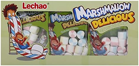 Lechao Delicious Marshmallow Candy, 15 gm (Pack of 24), large price in ...
