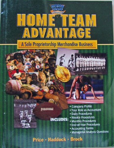 Home Team Advantage: A Sole Propietorship Merchandise Business: Price ...