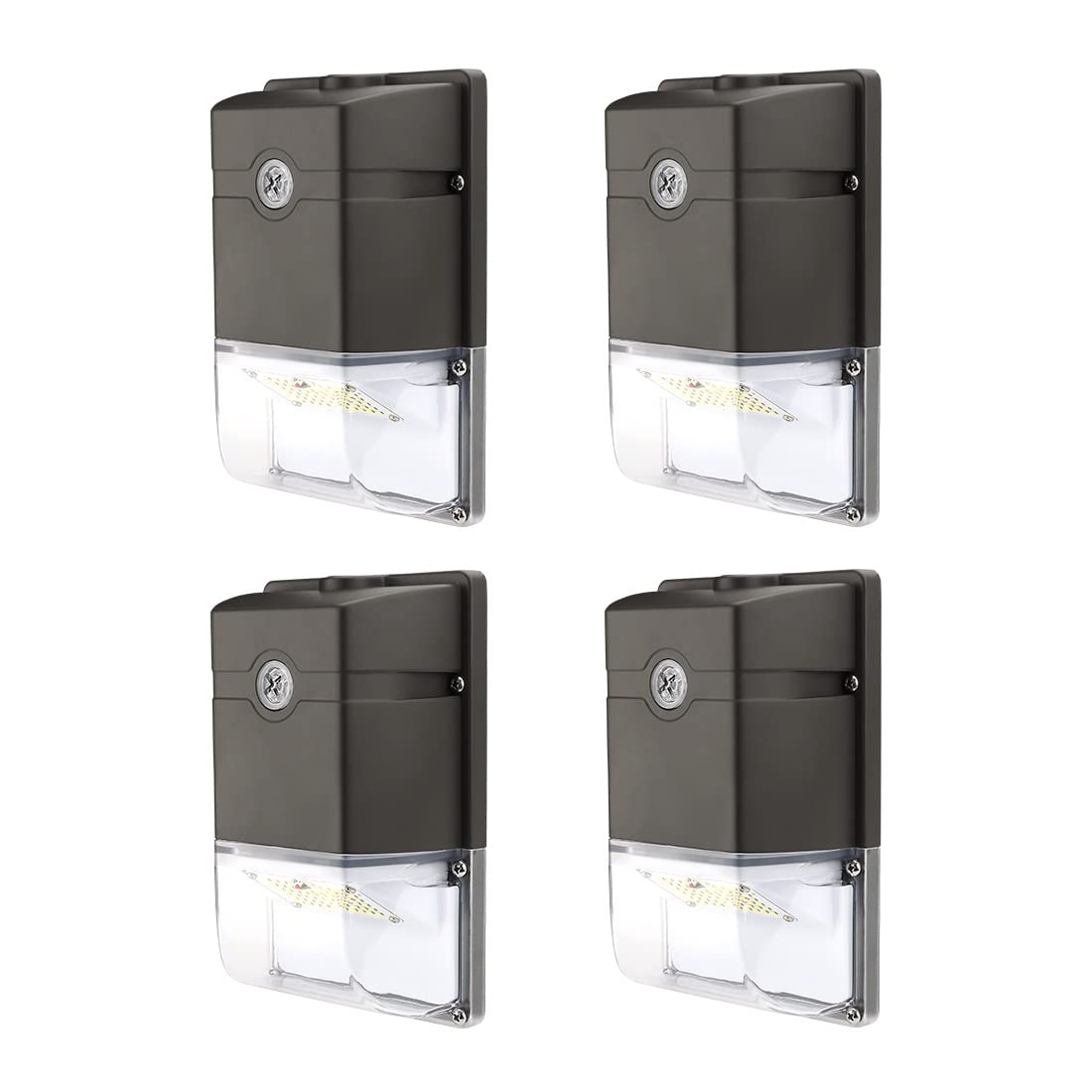 Xbuyee LED Wall Pack Light 35W, 3850 Lumens Replaces 150W HPS/HID ...