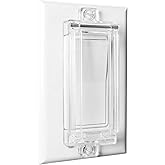 Amazon.com : Light Switch Guard, ILIVABLE Child Proof Switch Plate ...