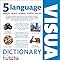 5 Language Visual Dictionary: English, French, German, Spanish, Italian ...