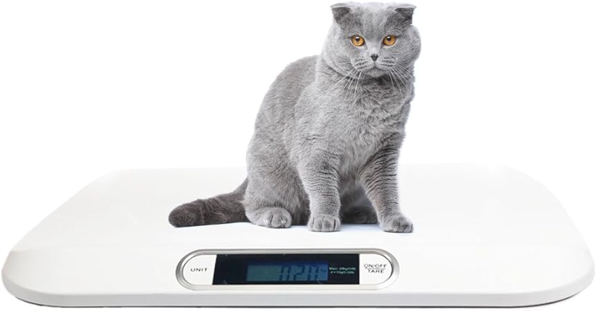 Digital Electronic Display Portable Dog Cat Scale, Weighs Pet Food, Up ...