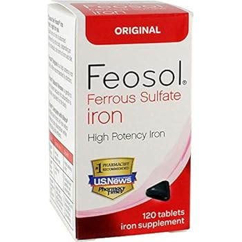 Amazon.com : Rexall Ferrous Sulfate Iron 28 Mg - Tablets, 60 Ct : Iron ...