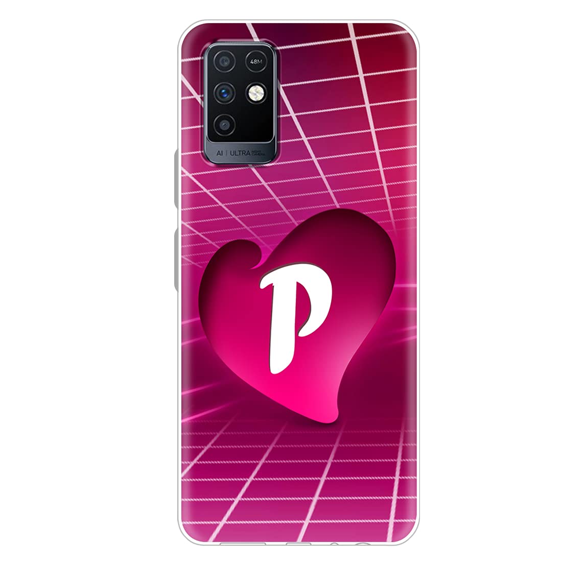 Fashionury Designer Soft Back Cover Case Compatible for Infinix Note 10 ...