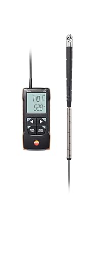 Testo 416 Anemometer with Telescopic Probe – Handheld 0.63-inch Airflow ...