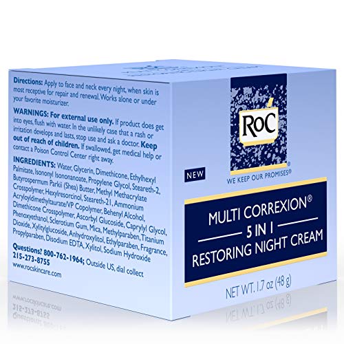 RoC Multi Correxion 5 in 1 Restoring Anti-Aging Facial Night Cream ...