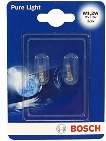 Amazon.fr : Bosch Lampes Pure Light W1, 2W 12V 1, 2W (Ampoule x2)