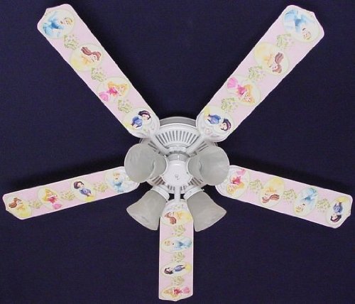 Ceiling Fan Designers Ceiling Fan, Disney Princesses -Dancing, - Want ...