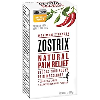 Amazon.com: Crema sin olor Zostrix de alta potencia para aliviar el ...