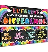 Amazon.com: 8 Pack Motivational Classroom Decorations, Reading Banner ...