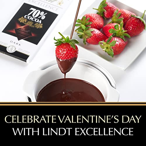 Lindt EXCELLENCE Chili Dark Chocolate Bar, Dark Chocolate Candy Infused ...
