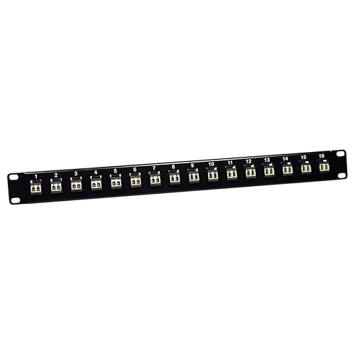 16port LC LC Fiber Patch Panel in Bahrain | Whizz Fiber Optic Cables