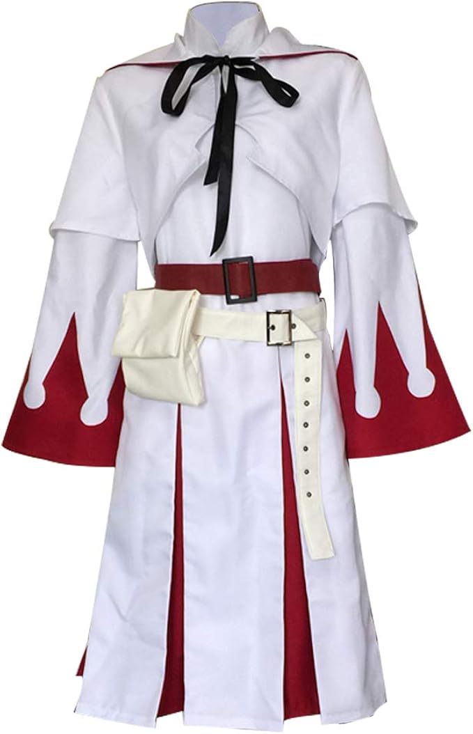 NIXU Anime Final Fantasy White Mage Cosplay Costume Uniform: Amazon.co ...