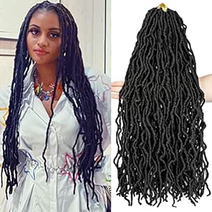 Amazon.com : Soft Locs 24 Inch Soft Locs Crochet Hair 7Packs Faux Locs ...