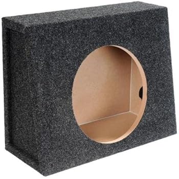 Amazon.com: Q Power 10 Inch Single Slim Truck Shallow Sealed Subwoofer ...