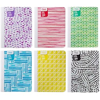 Amazon.com : Mead Composition Books/Notebooks, Wide Ruled Paper ...