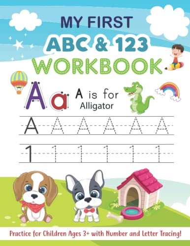 My First ABC & 123 Workbook: Practice for Children with Number and ...