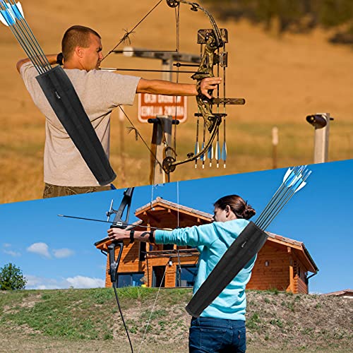 PODSKVER Youth Quiver - Back Quiver for Archery, Adjustable Arrow ...