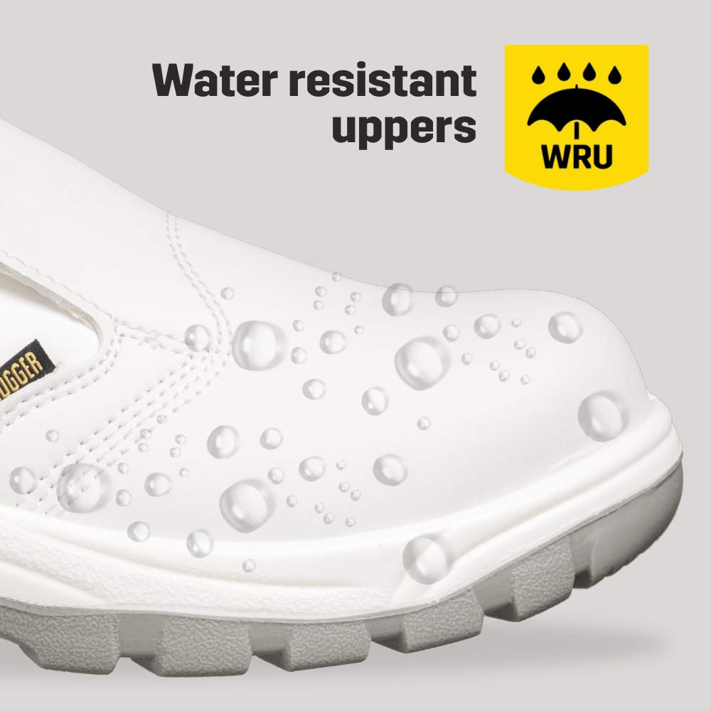 Steel Toe Cap Safety Clog – Safety Jogger Industrial X0500 White, 5 UK ...