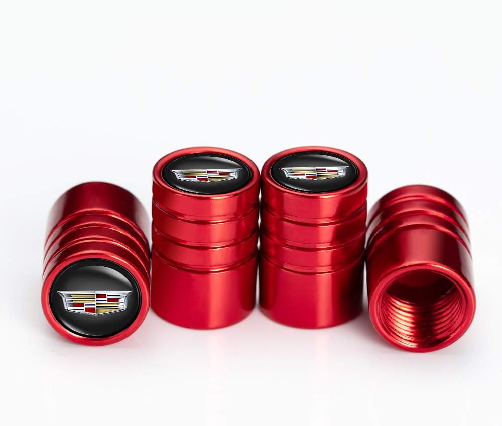 PATWAY 4 Pcs Metal Car Wheel Tire Valve Stem Caps for Chrysler Jeep ...