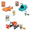 Octonauts Above & Beyond Terra Gup 3 and Kwazii Deluxe Toy Vehicle ...