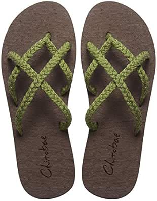 Amazon.com | chitobae Flip Flops Sandal for Women | Flip-Flops
