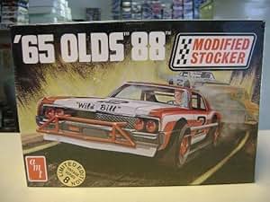Amazon.com: #30143 AMT Modified Stocker '65 Olds 88 1/25 Scale Plastic ...