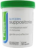 Colace Glycerin Suppositories - Adult | Gentle Fast Acting Relief of ...