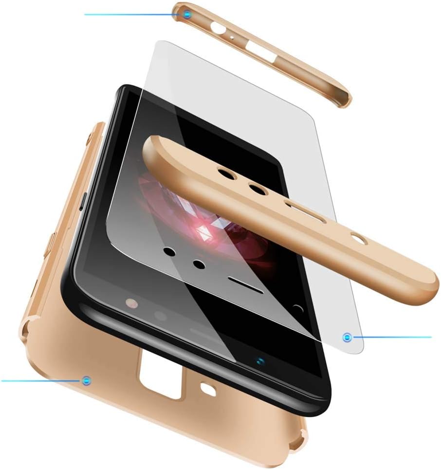 cmdkd Hülle Kompatibel mit Samsung Galaxy A6 Plus 2018 6.0 Zoll ...