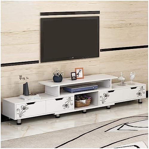 سعر Occuwzz TV Table, TV Bench TV Unit Open TV Cabinet with Storage ...