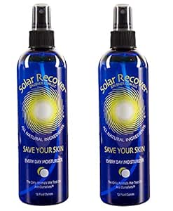 Amazon.com : Solar Recover - After Sun Moisturizing Spray 2 Pack - (24 ...