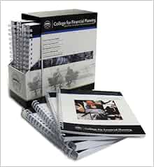 CFP® Certification Examination Review Course (9 Book Set): College for ...