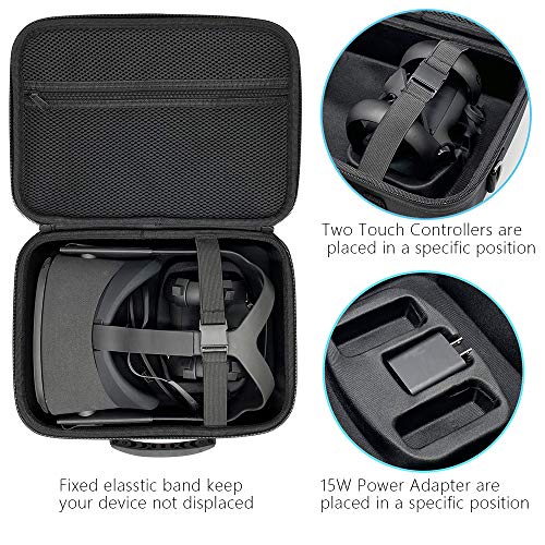 Oculus Quest & Oculus Quest 2 Case, Carrying Case for Oculus Quest 2 VR ...