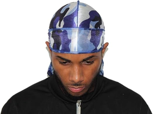 Amazon.com: Drippy Rags Apparel | Silky Camouflage Durags for Men Women ...