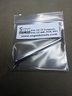 CZ 75 Compact 9MM, CZ 40P, PCR, and P01 Solid Stainless Steel Guide Rod ...