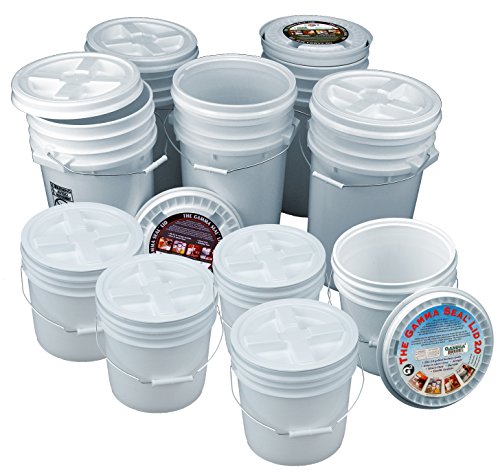 Bucket Kit, Five White 7 Gallon Buckets, Five 2 Nepal | Ubuy