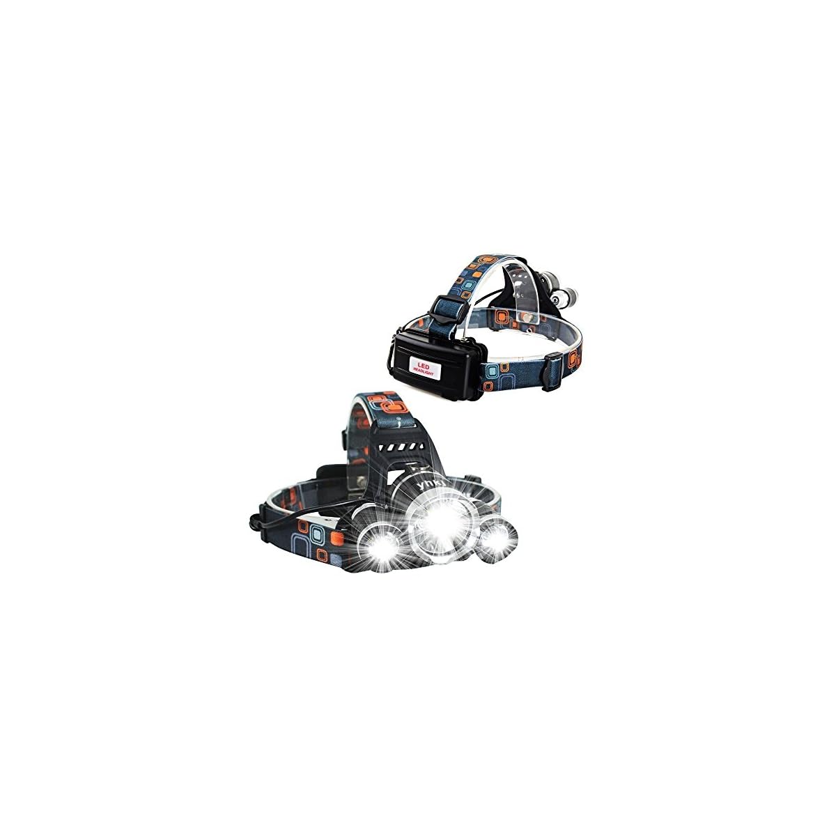 Best Led Headlamp Flashlight,Super Bright 10000 Lumens Headlight ...