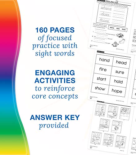 Spectrum Sight Words Workbook—Grade 1 Reading and Writing Practice With ...